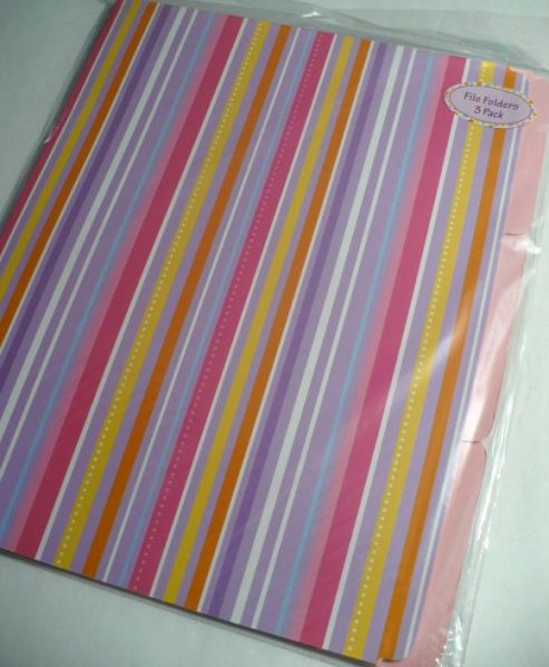 Make a File Folder Notebook » Dollar Store Crafts