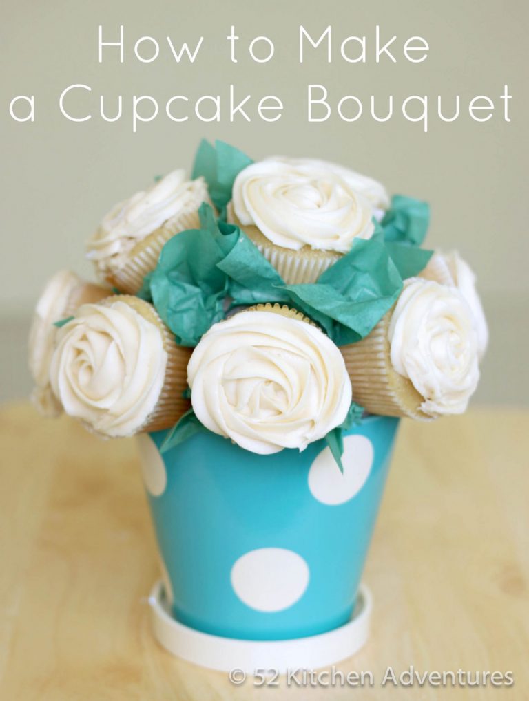 Make a Cupcake Bouquet » Dollar Store Crafts