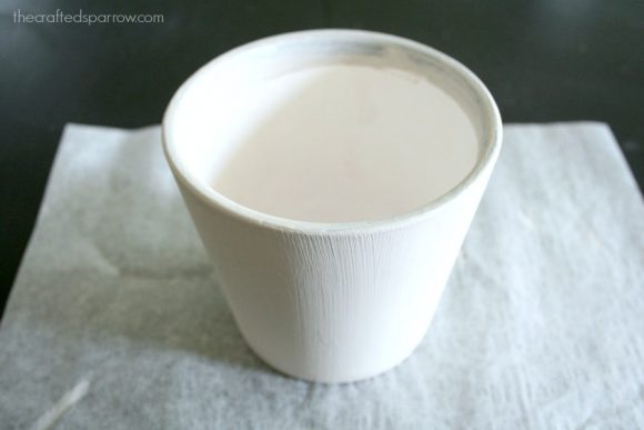 Chalky Finish Clay Pots 7 » Dollar Store Crafts